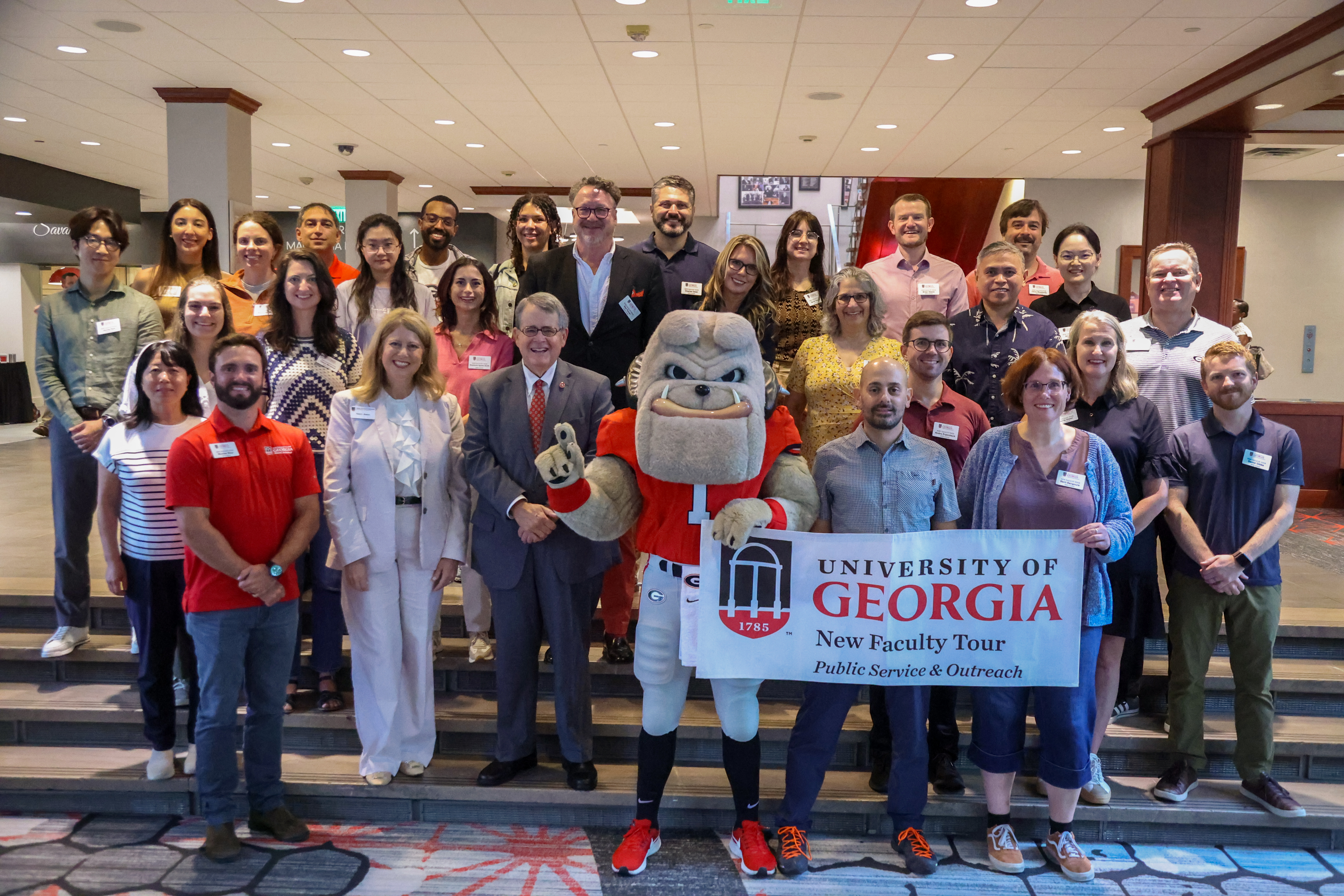 New Faculty Tour - UGA Public Service and Outreach